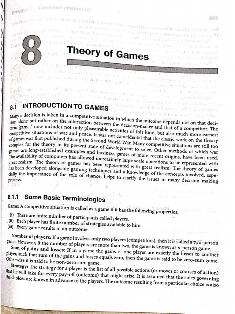 Game Theory | PDF