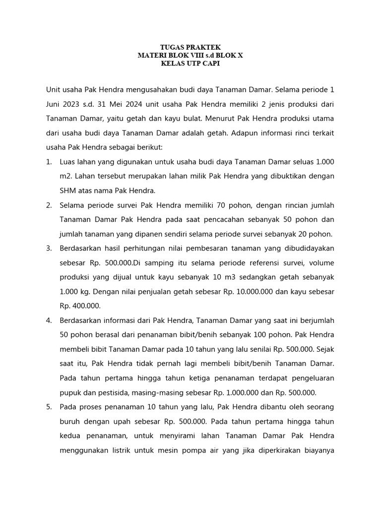 Soal UTP CAPI Praktek Hari Ke 2 | PDF