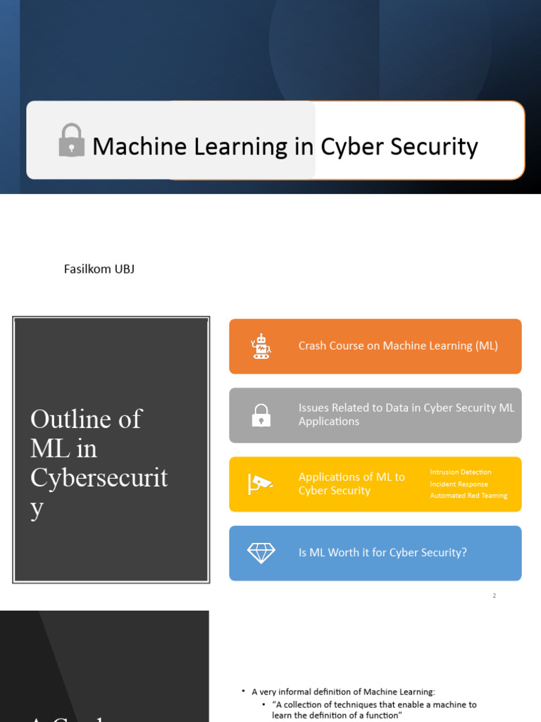 Dr. Mujiono - MachineLearningApplicationsCyberSecurity-Final-MS | PDF | Machine Learning ...