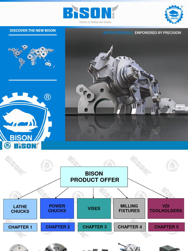 Bison Manual Lathe Chucks | PDF | Machining | Tools