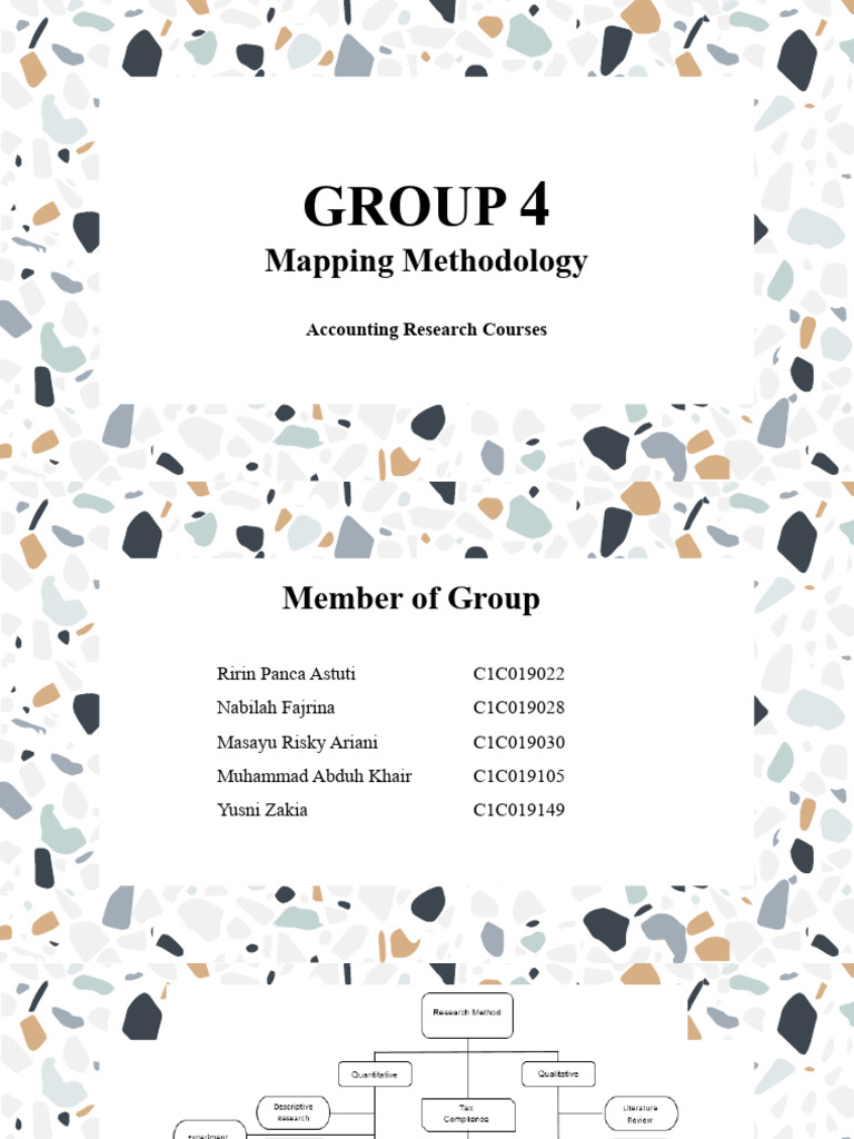 Group 4 - Mapping Methodology | PDF | Survey Methodology | Audit