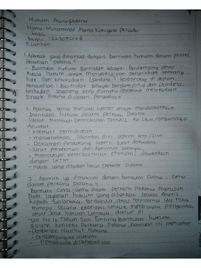 IH4C - Muhammad Azaria Kanigara Persada - Tugas 10 | PDF