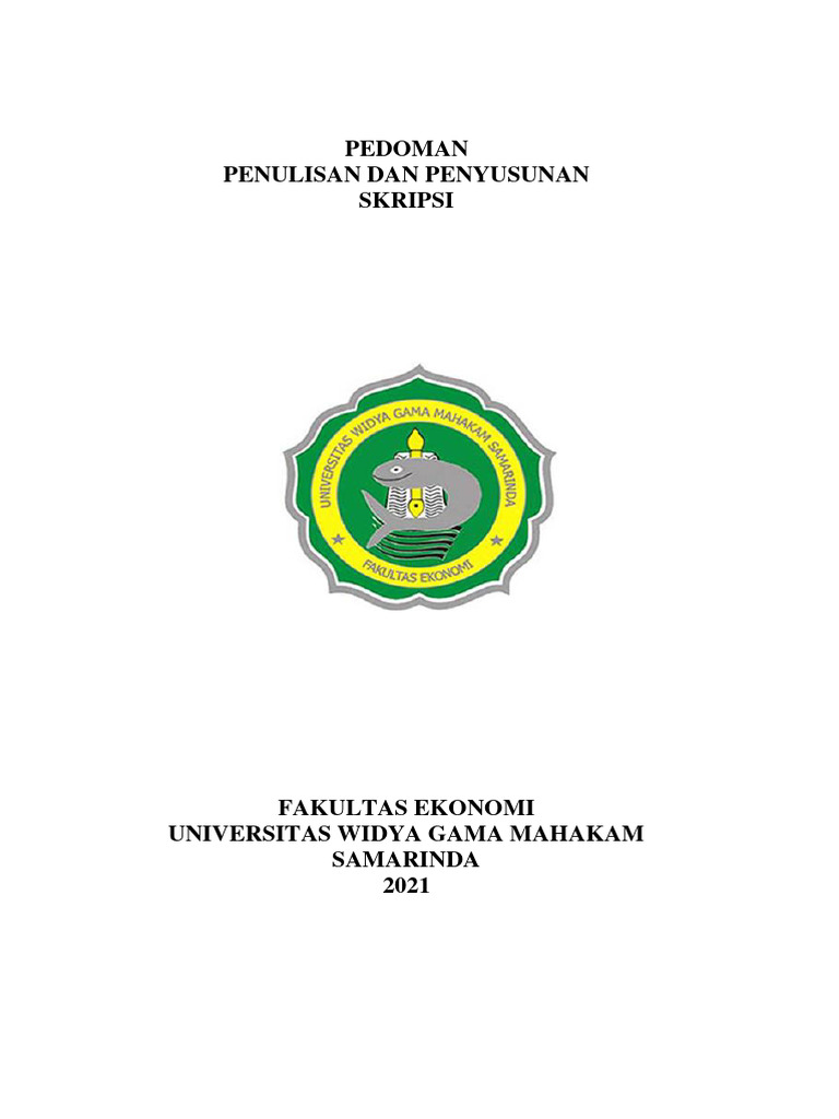 Pedoman Penulisan Skripsi Revisi 2021 | PDF