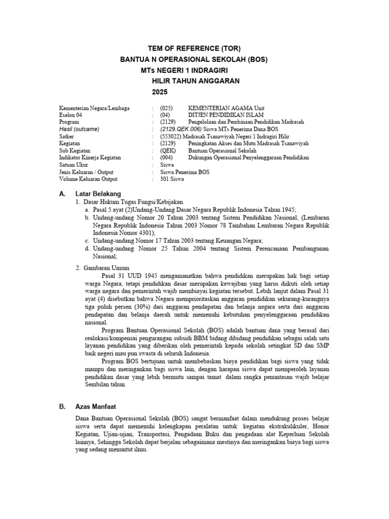 Tor Dan Rab Bos 2025 | PDF