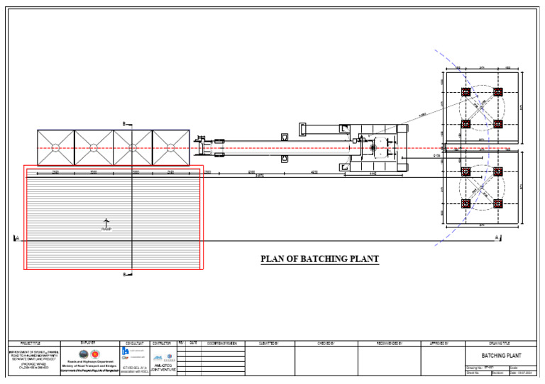 Batching Plant Plan | PDF
