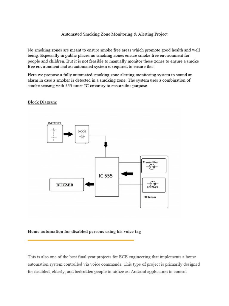 Automated Smoking Zone Monitoring | PDF | Water | Water Purification