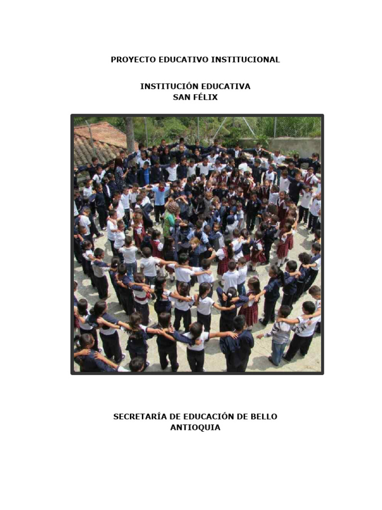 PEI SAN FELIX 2023 | Descargar gratis PDF | Disciplinas | Educación ...