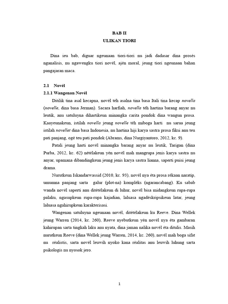 BAB II Revisi Bu Ruhaliah 1 Fix | PDF