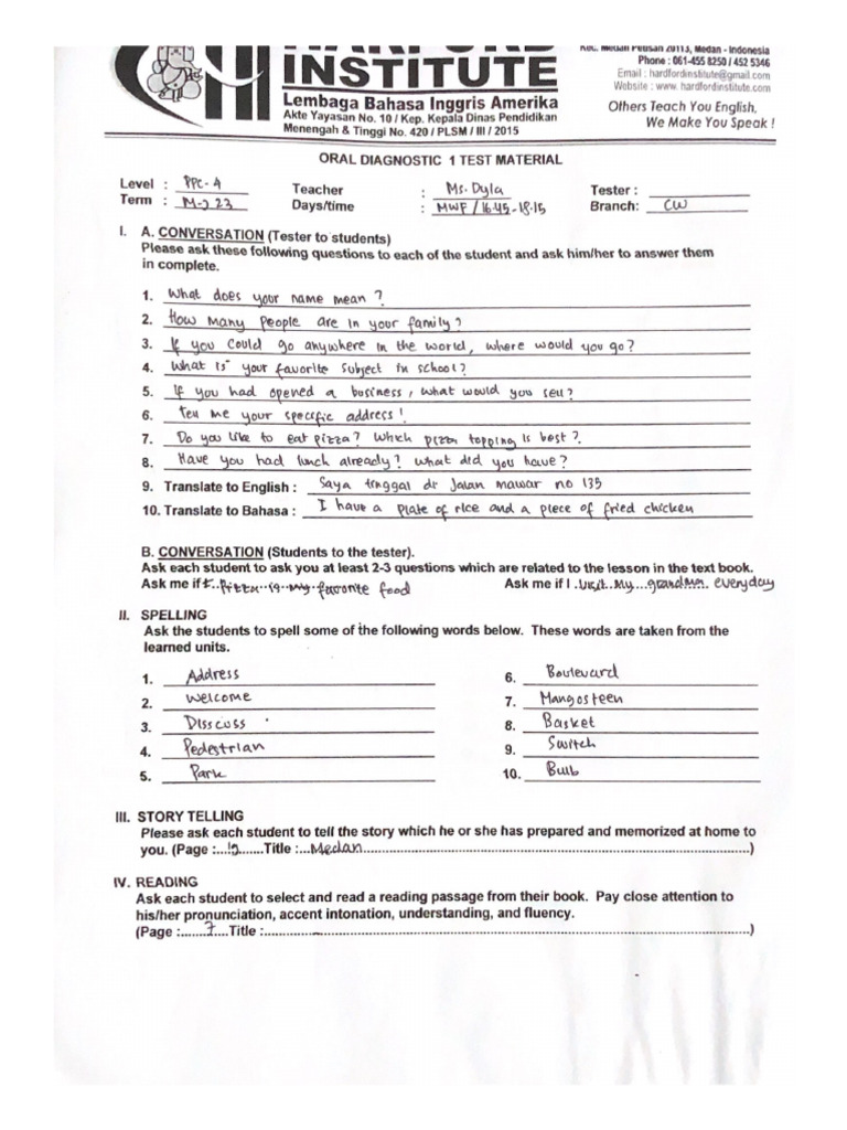 Lesson Plan - PPC 4 | PDF