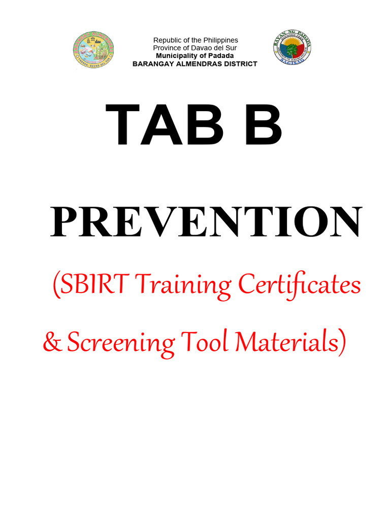 5 TAB B Prevention | PDF