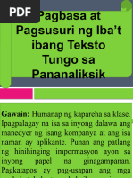 Tekstong Impormasyonal | PDF