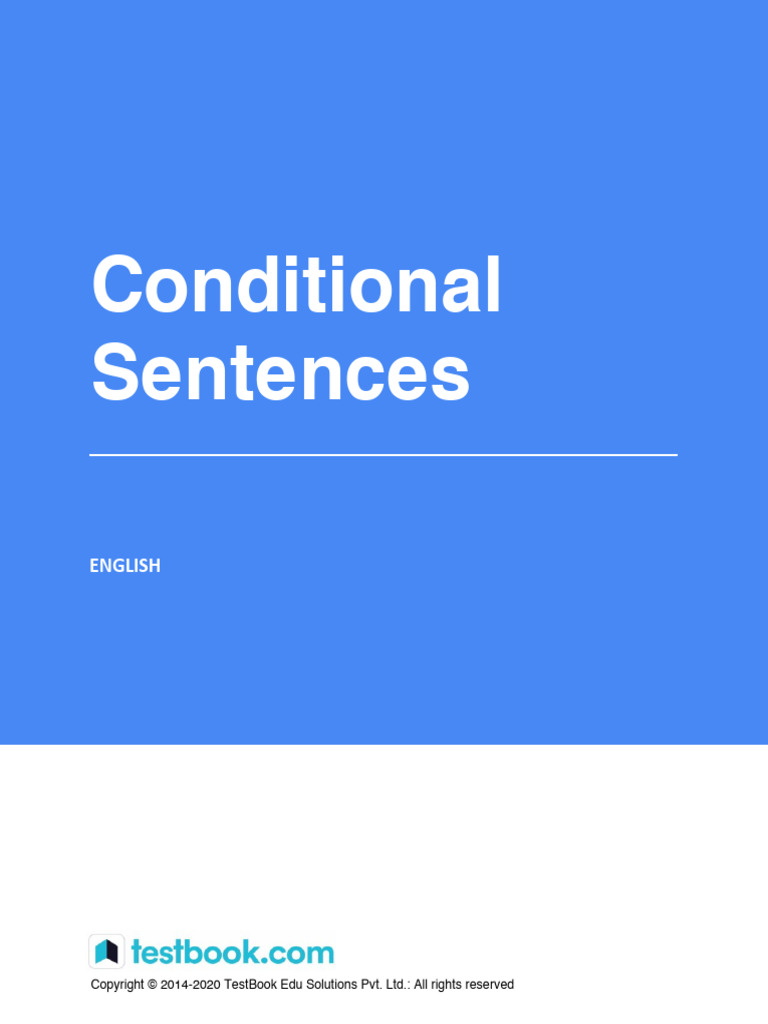 Conditional Sentences - Study Notes | PDF | Linguistics | Grammar