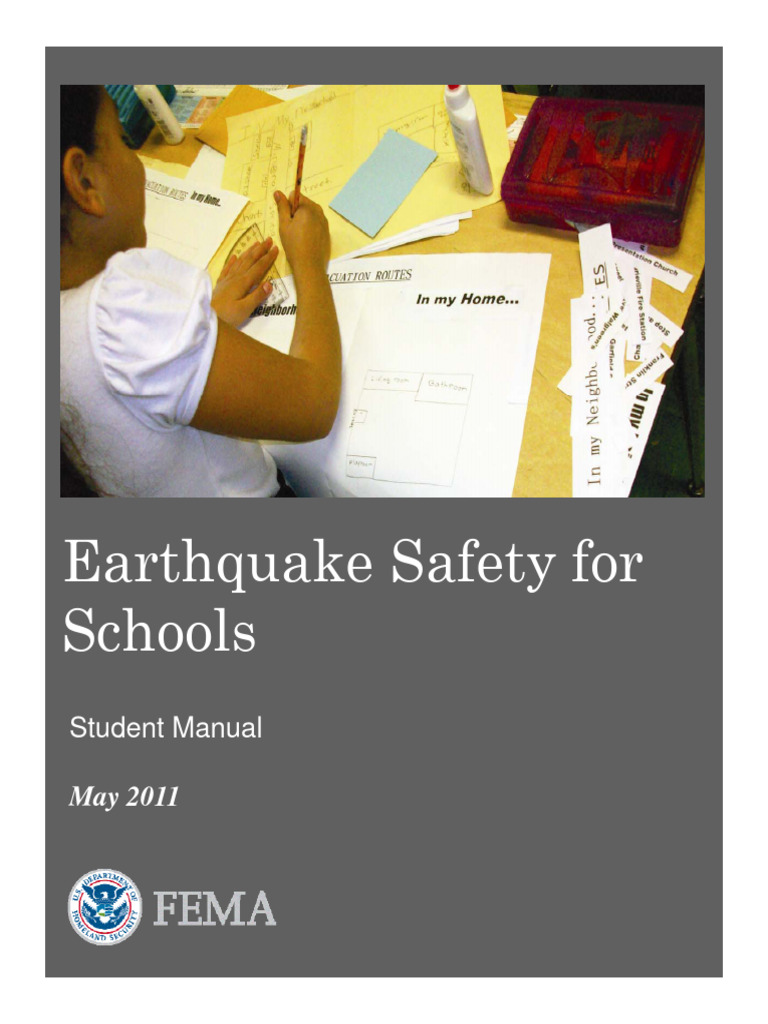 FEMA EarthquakeSafetySchoolsStudent | PDF | Earthquakes | Emergency ...