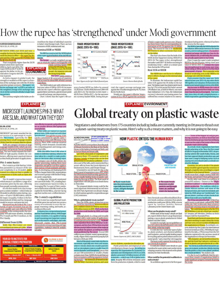 Global Treaty On Plastic Pollution | PDF