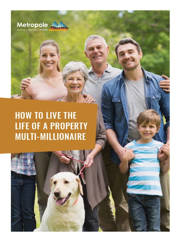 How To Live The Life of A Property Multi Millionaire Report | PDF ...