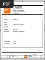 22KW VFD Panel Drawing | PDF | Computer Engineering | Electronics