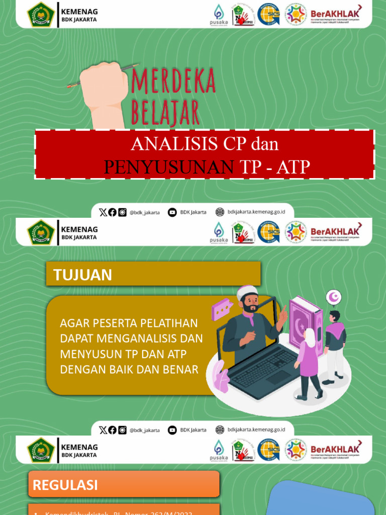 ANALISIS CP Dan PENYUSUNAN TP-ATP | PDF