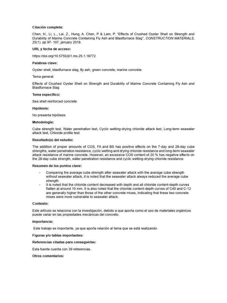 Cartillas de Citaciones - FI Civil | PDF | Concrete | Ductility