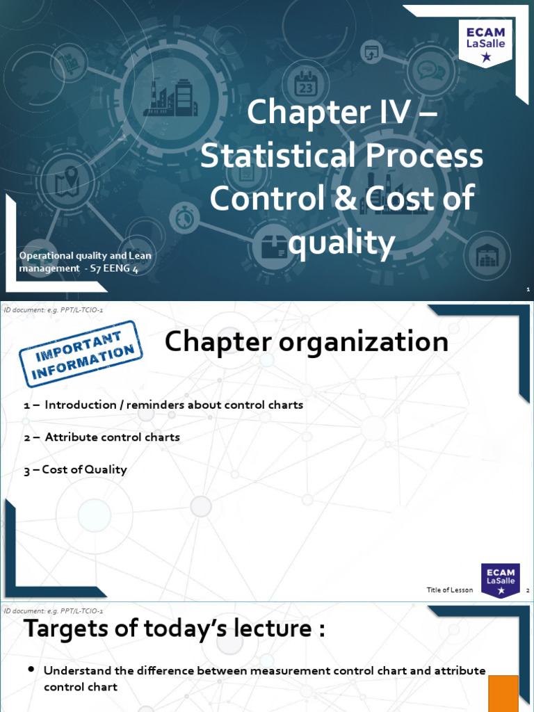 Module 4 SPC COQ | PDF | Engineering Tolerance | Normal Distribution