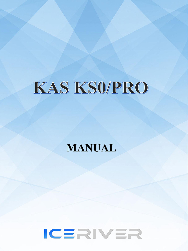 KS0&KS0 PRO Operation Manual-EN-V2.3 | PDF | Power Supply | Booting