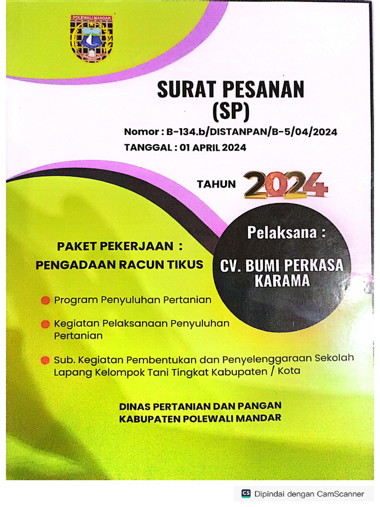 Kontrak RACUN TIKUS | PDF