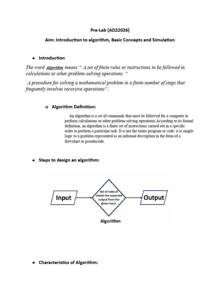 Introduction to Algorithms and Techniques | PDF | Time Complexity ...