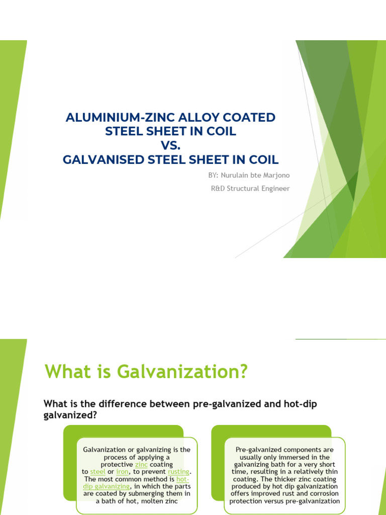 Galv Vs Hot Dip | PDF