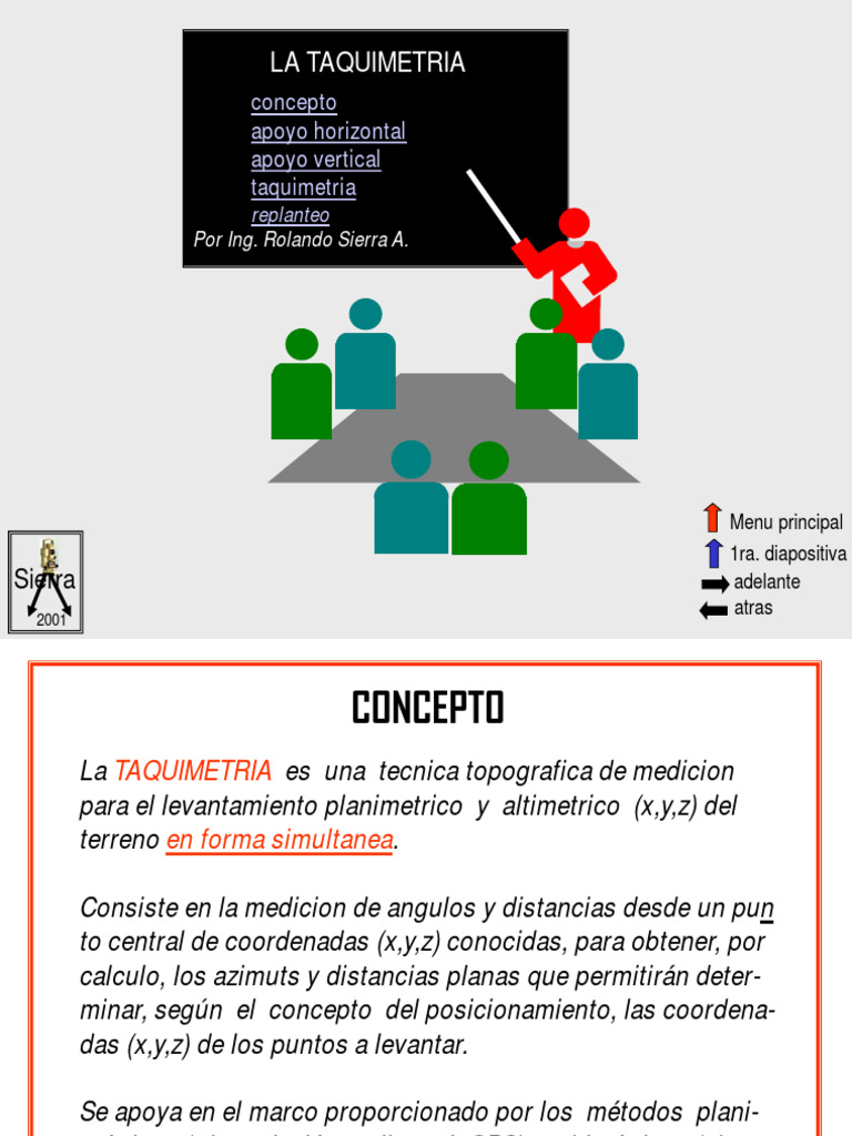 7 Taquimetria | PDF | Ángulo | Espacio