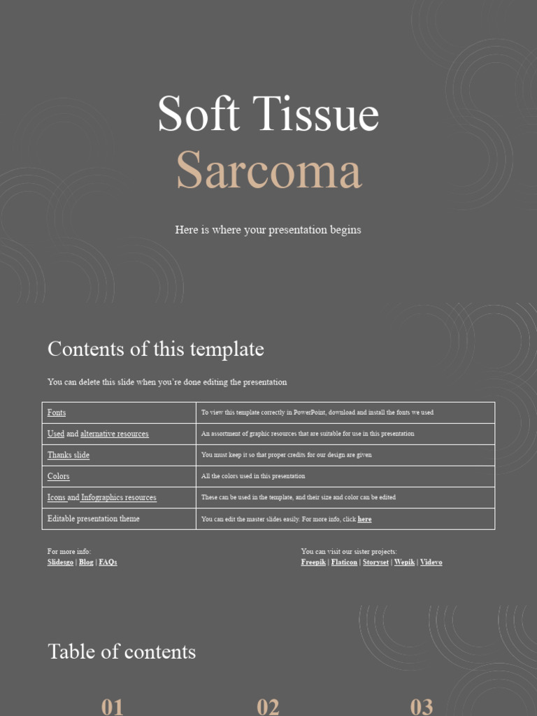 Soft Tissue Sarcoma Overview and Insights | PDF | Chronic Condition ...