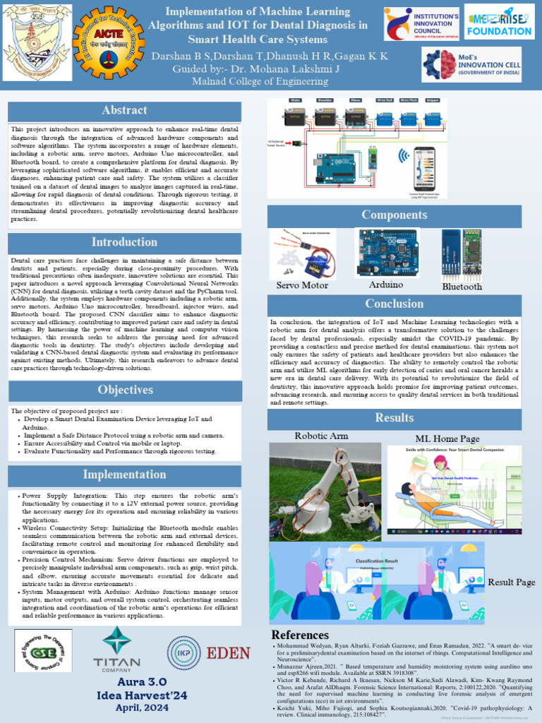 AURA 3.0 Poster Draft | PDF | Robotics | Internet Of Things