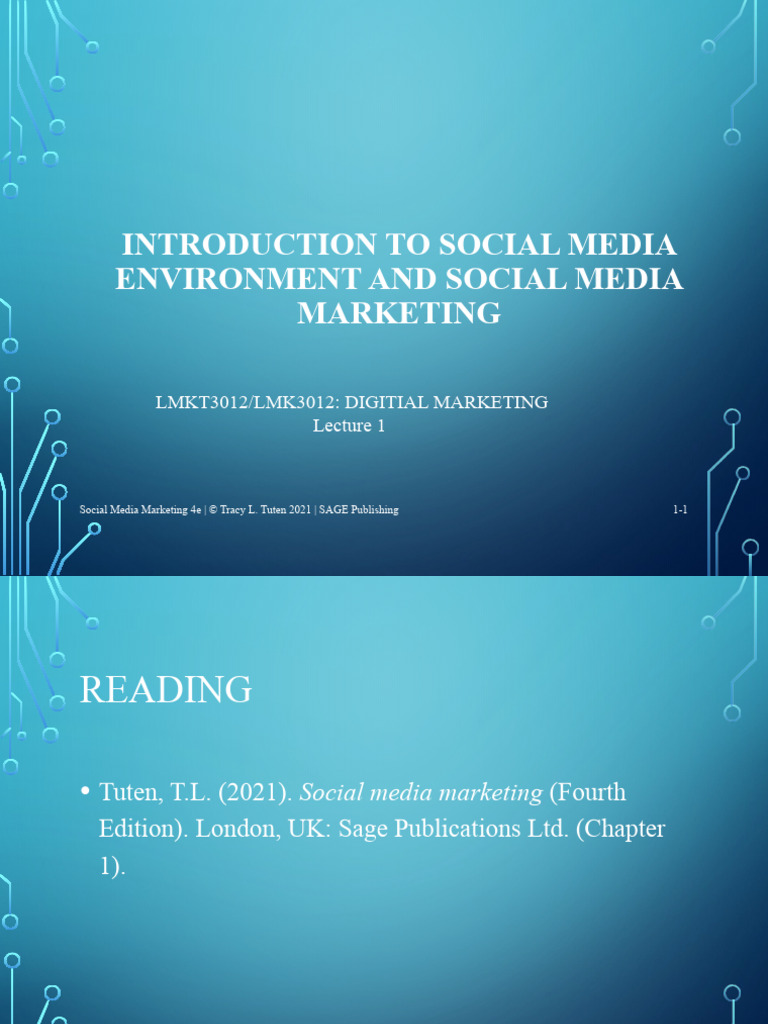 Lecture 1-1 | PDF | Popular Culture & Media Studies | Social Media Lecture 1-1 | PDF | Popular Culture & Media Studies | Social Media