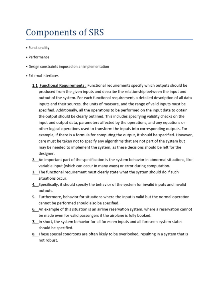 SE Mid1 Preparation Document | PDF | Specification (Technical Standard ...