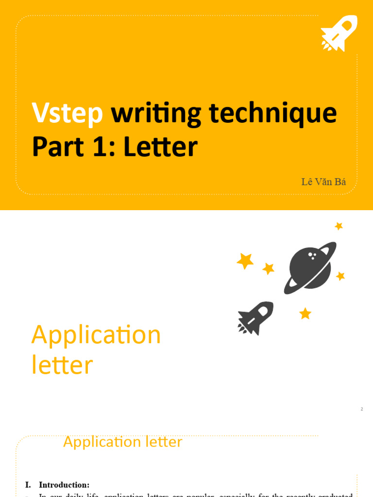 Application Letter | PDF