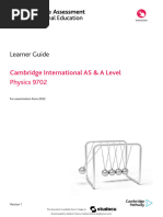 Cambridge International AS&A Level 9702 Physics Syllabus For ...