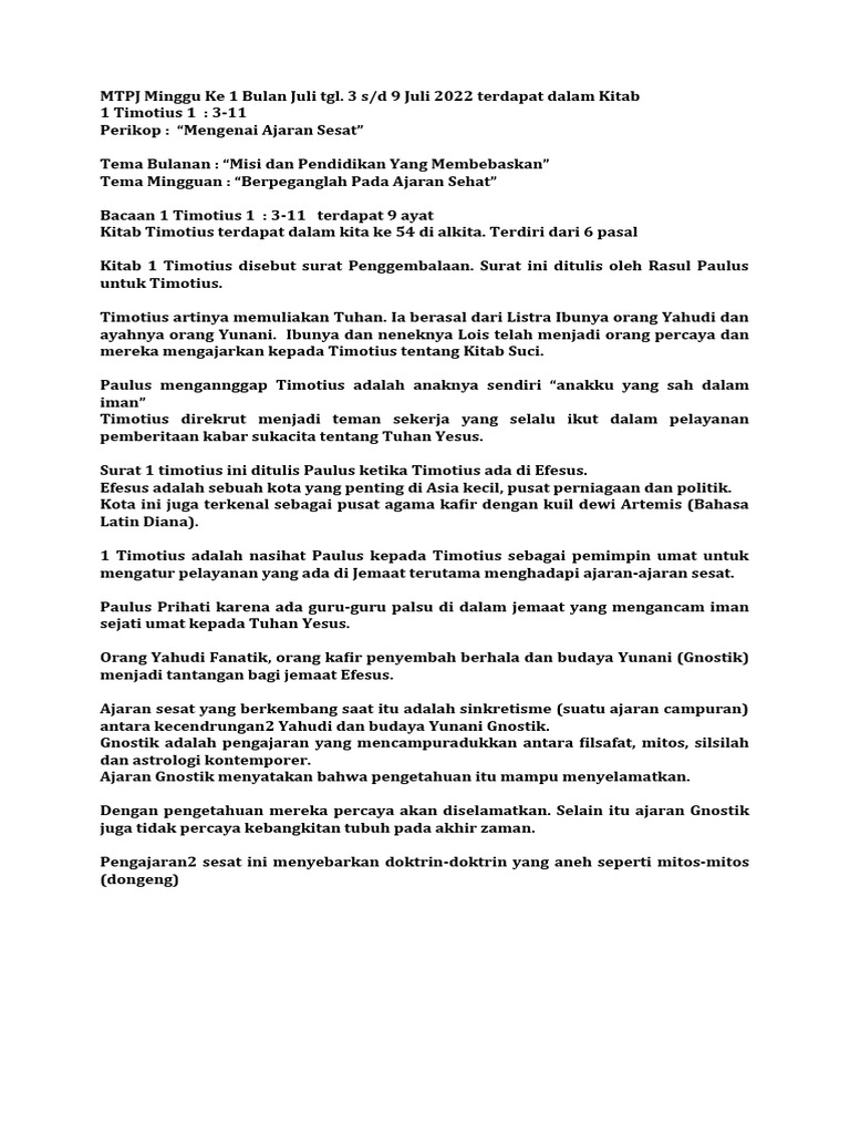 Materi Cca | PDF | Ilmu Sosial | Agama & Spiritualitas