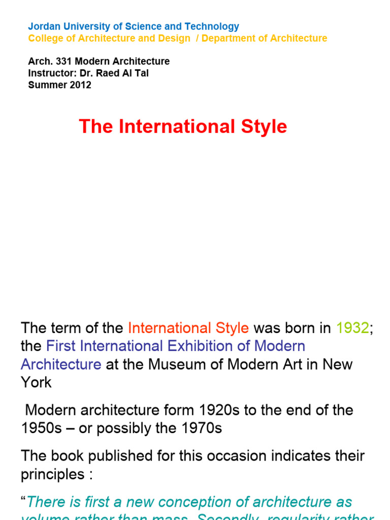 Modernarch 140717084749 Phpapp02 | PDF | Architectural Design ...