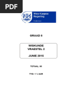Graad 5 Afrikaans Vraestel | PDF