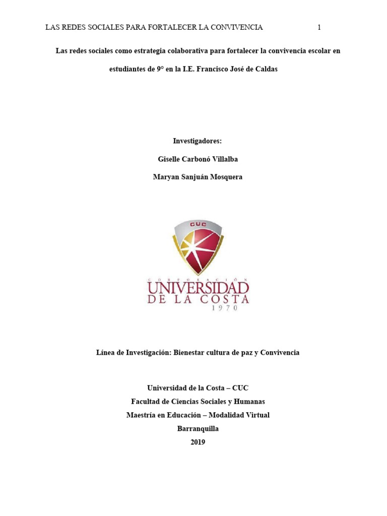 Lectura Las Redes Sociales Como Estrategia Colaborativa para Fortalecer ...