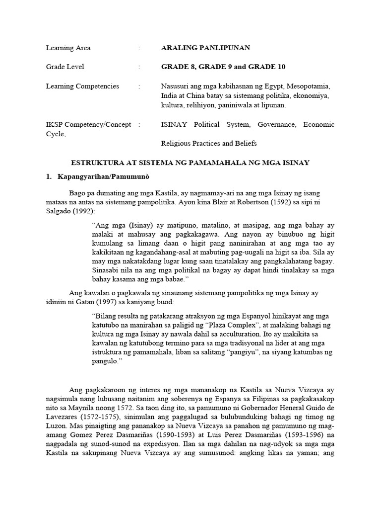 Iksp Competencies | PDF