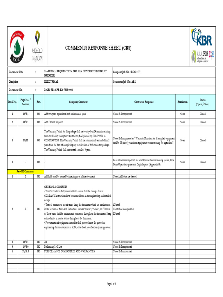MGP1 PP2 Cpe Ea 7303 0002 - 003 | PDF | Specification (Technical ...