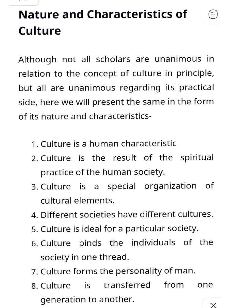 Culture | PDF