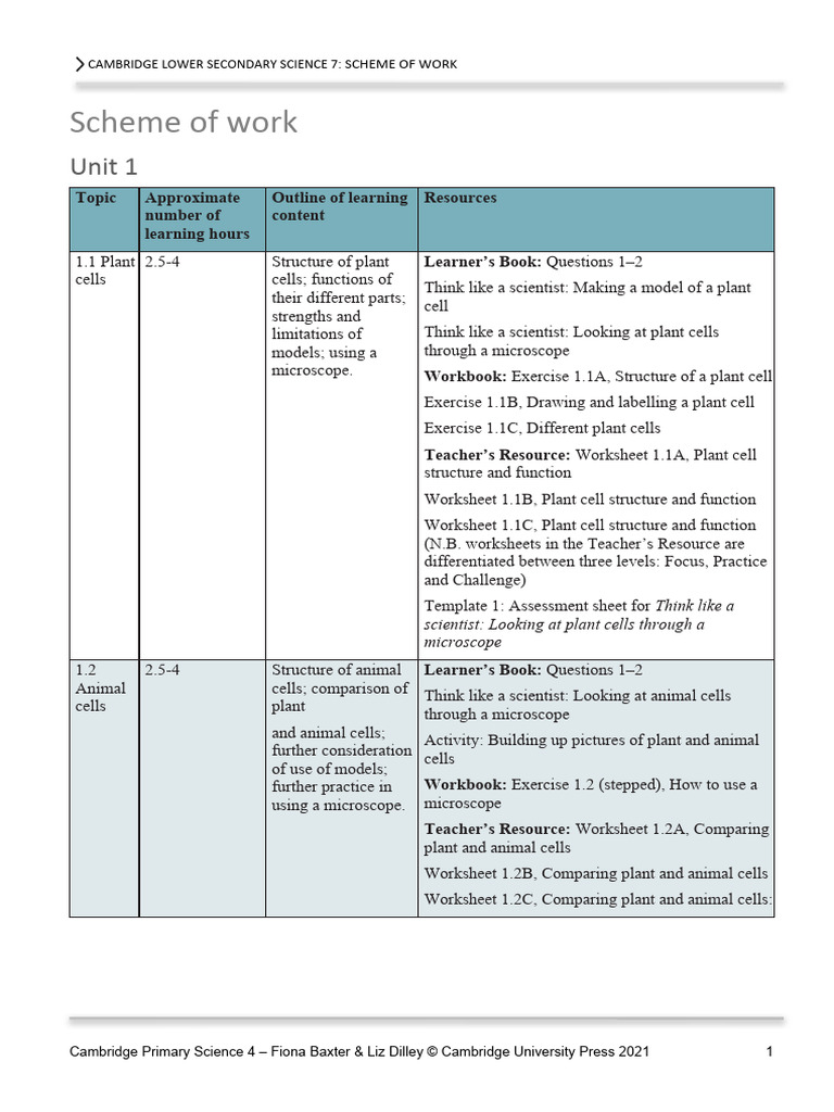 Cambridge Lower Secondary Science 7 | PDF | Tide | Decomposition