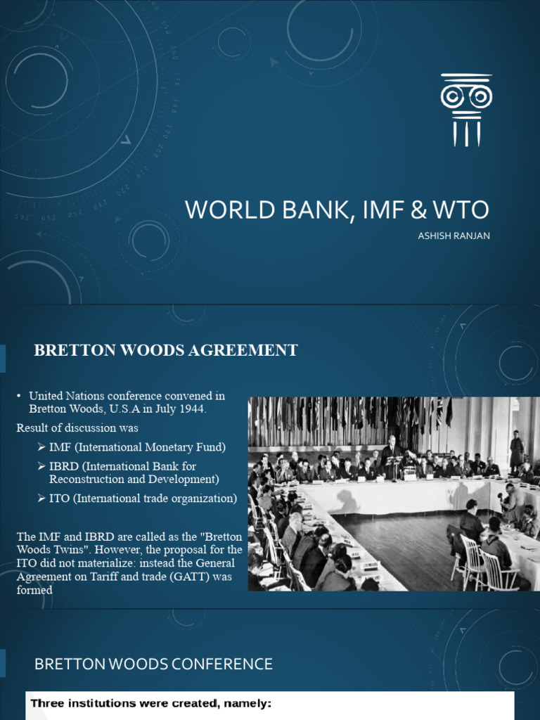 Institution Trade | PDF | International Monetary Fund | General ...