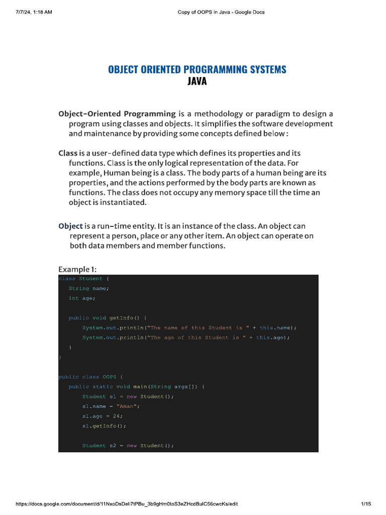 Java | PDF