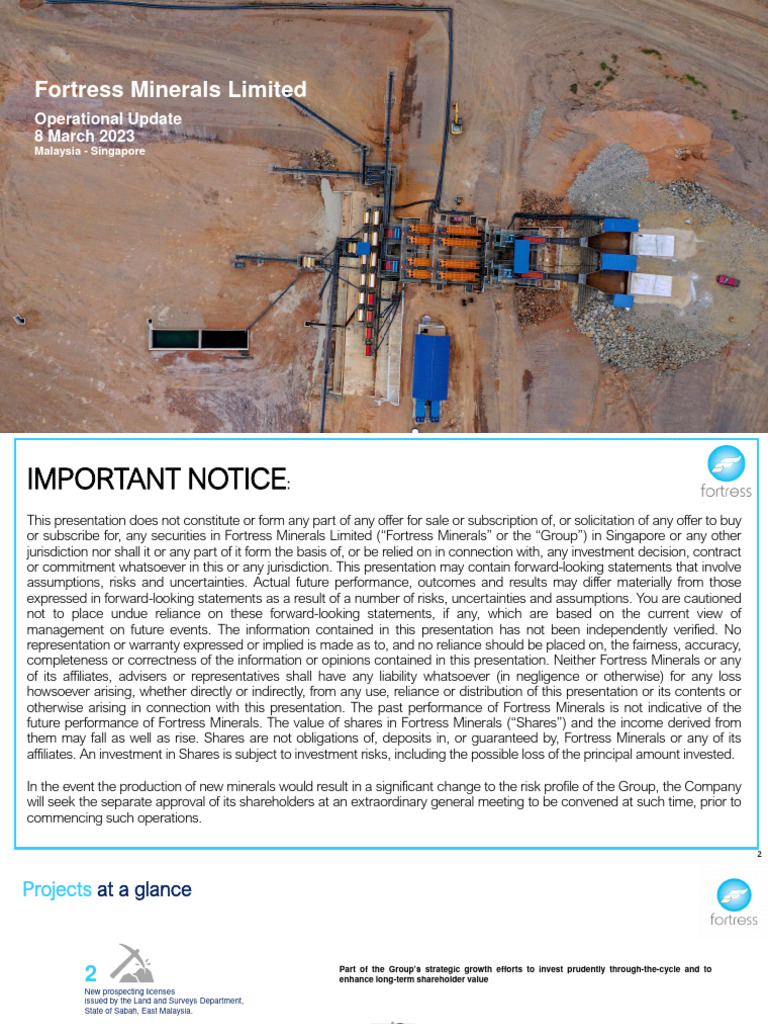 Project Sabah Presentation | PDF | Ore | Nickel