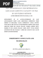 Pull Out Test Report (1) | PDF | Deep Foundation | Mechanical Engineering