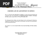 Notice of Assumption Sample Template | PDF