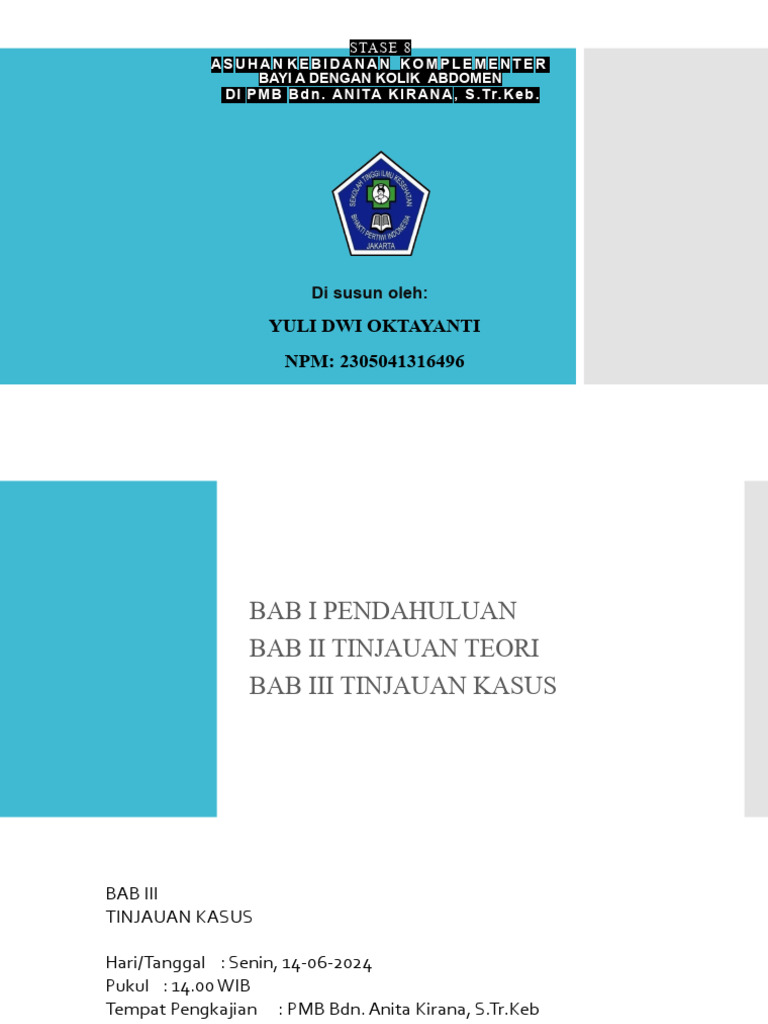 Stase 8 Yuli Dwi Oktayanti | PDF | Kesehatan Holistik | Sains & Matematika