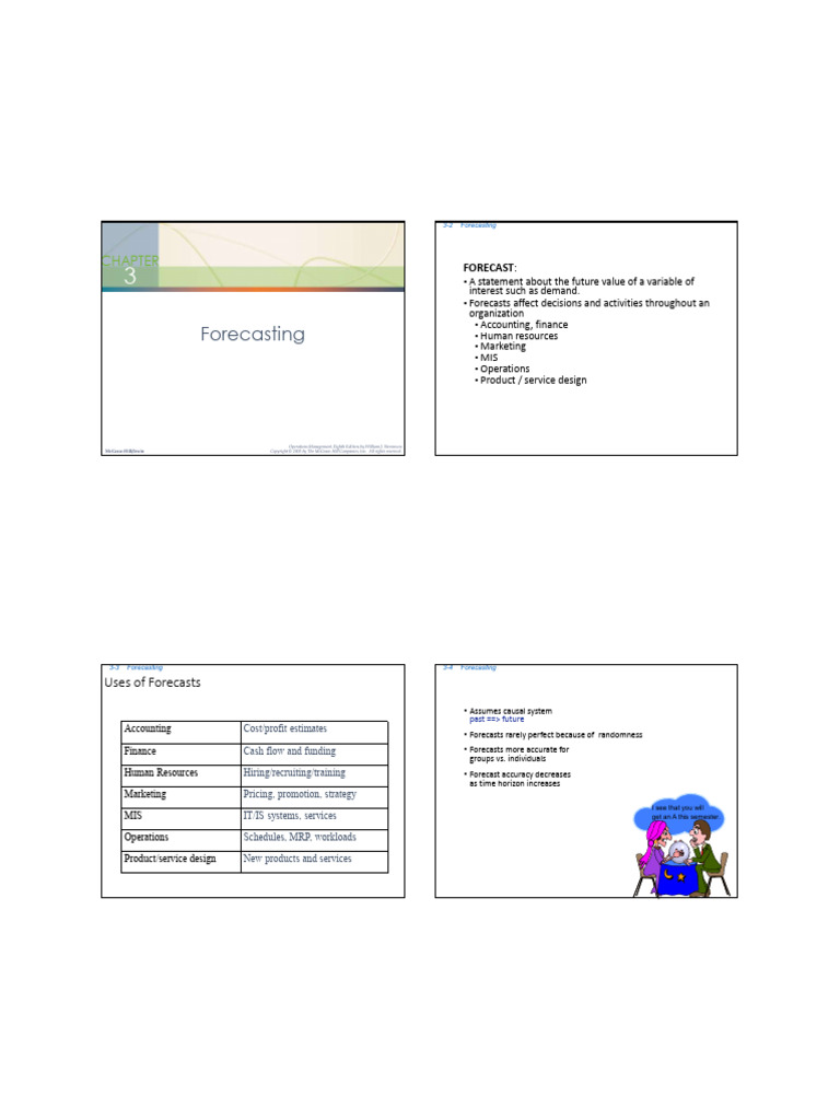 Lecture 3 | PDF | Errors And Residuals | Forecasting Lecture 3 | PDF | Errors And Residuals | Forecasting