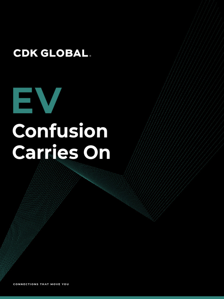 AUTO CDK Evconfusion | PDF | Electric Vehicle | Hybrid Electric Vehicle